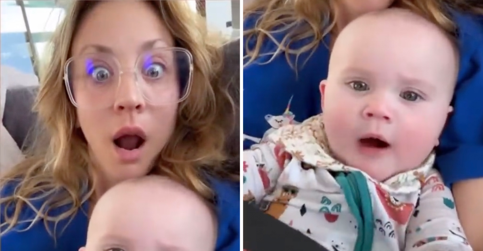 Kaley Cuoco Shares The Incredible Moment Her Baby Daughter Says 'Mama ...