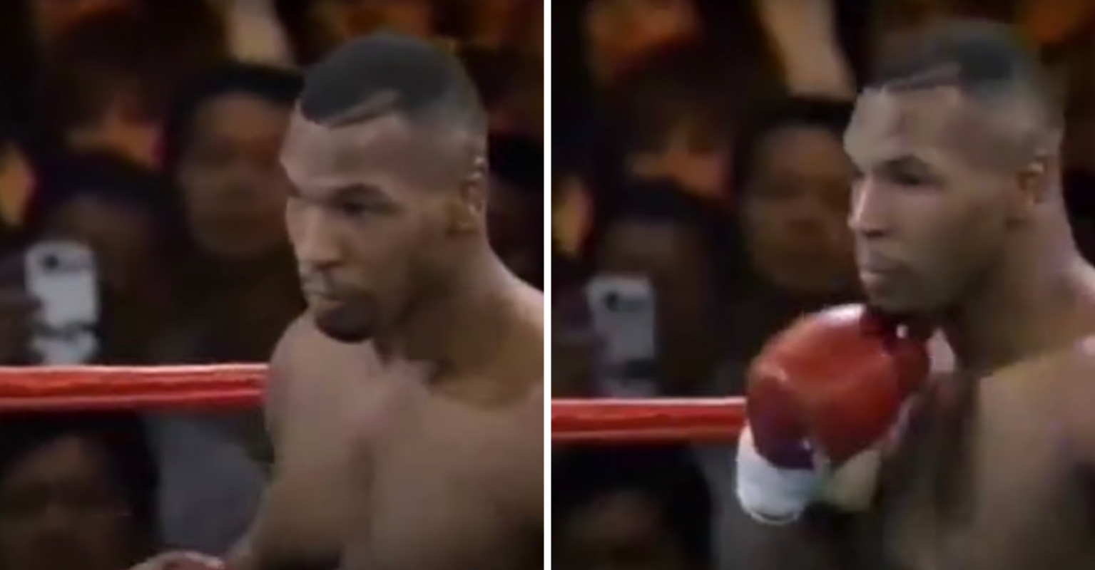 Mystery Of 'Time Traveler Holding A Smartphone' At 1995 Mike Tyson Fight Has Been Solved