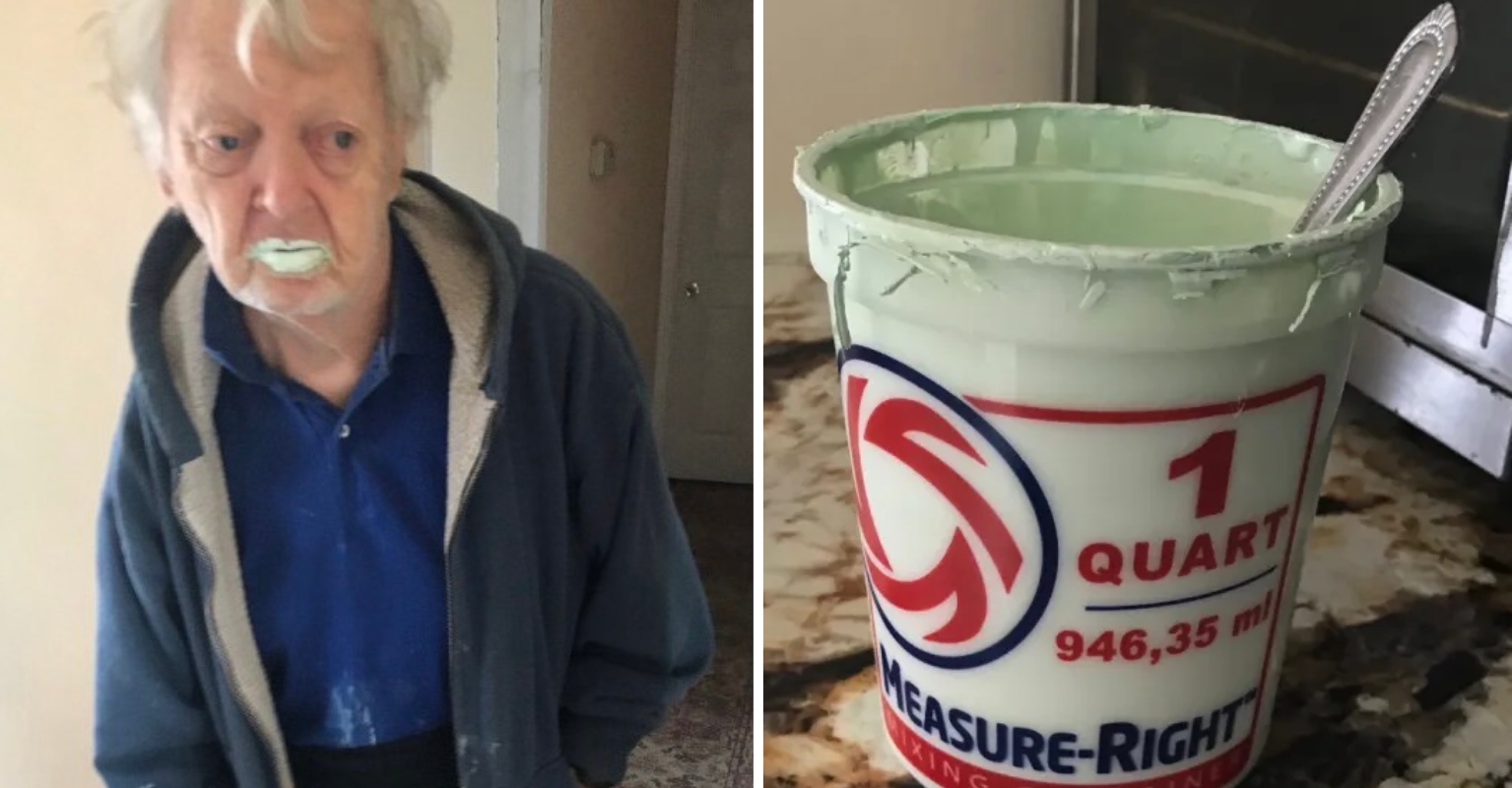Grandpa Who Ate Paint Thinking It Was Yogurt Has Died