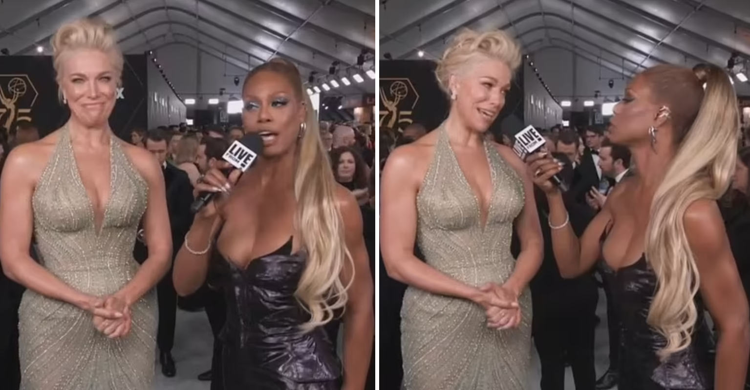 Awkward Moment Laverne Cox Gets Hannah Waddingham’s Name Wrong Twice During Interview