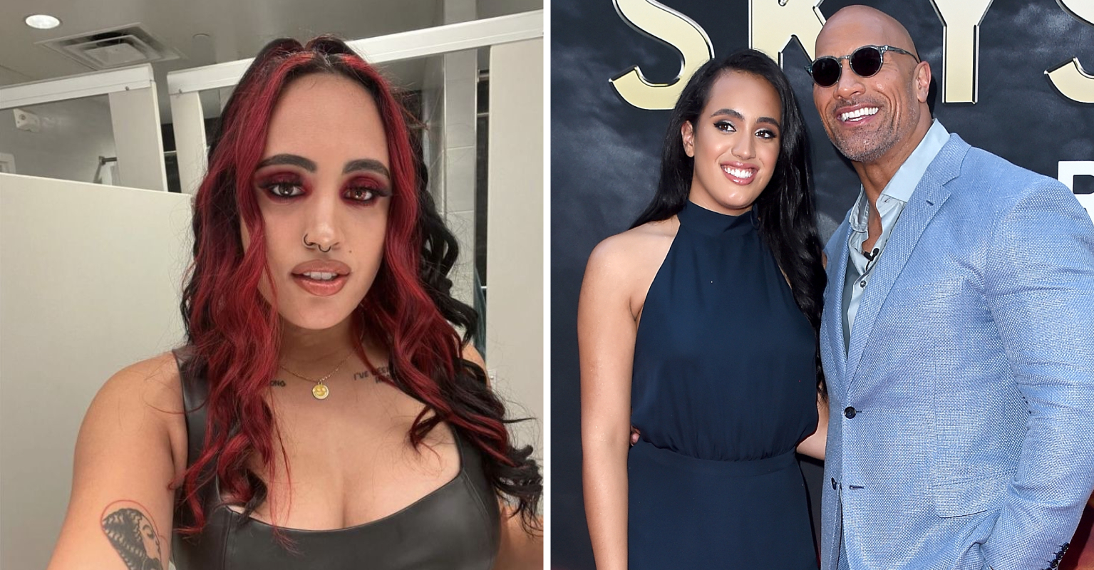 Dwayne Johnson's Daughter Claims She's Receiving Death Threats Over Her ...