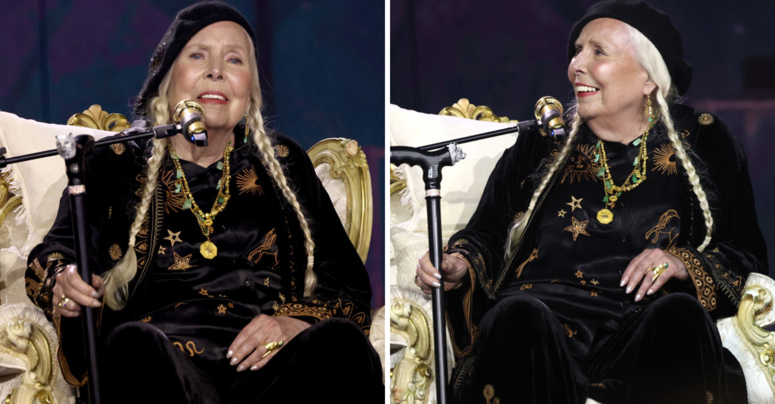 Joni Mitchell Leaves Viewers Sobbing As She Makes Her Grammys Debut At The Age Of 80
