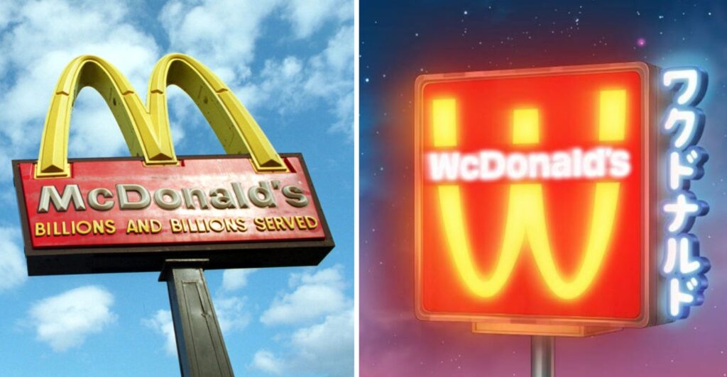 McDonald's Flips Its Iconic 'M' Upside Down To Become WcDonald's