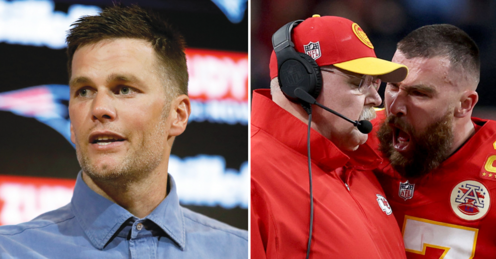 Tom Brady Speaks Out Over Travis Kelce Super Bowl Blow Up At Coach Andy Reid
