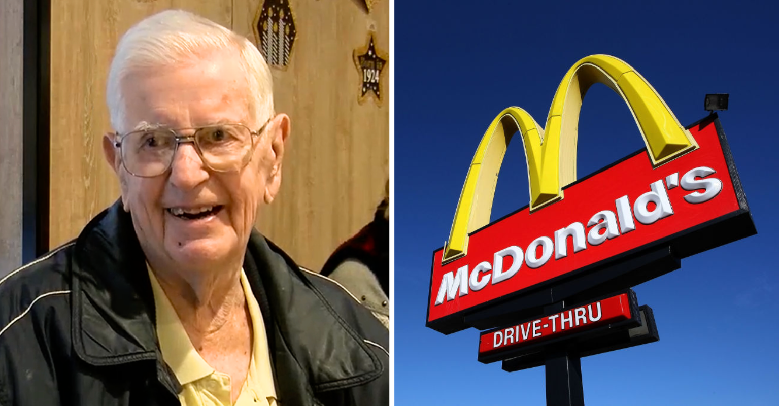 Veteran Who Ate McDonald’s Nearly Every Day For The Last 36 Years Turns 100