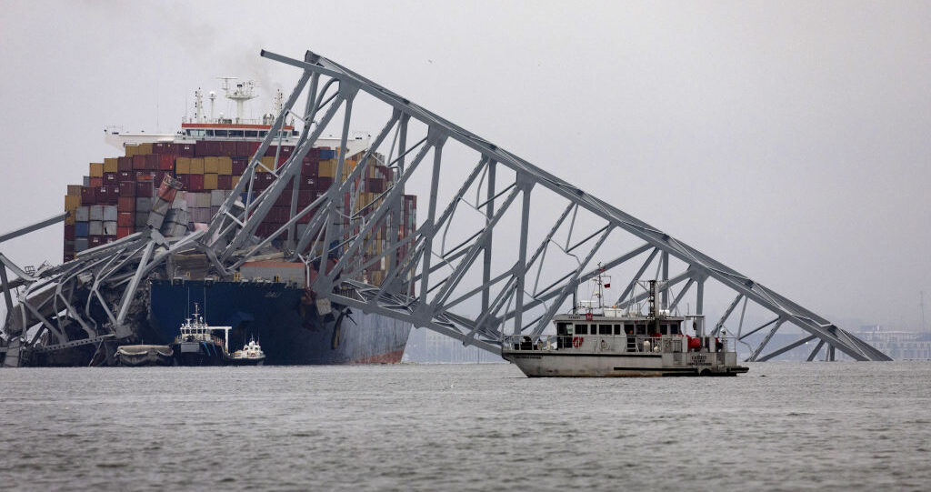 Satellite Images Of Baltimore Bridge Before And After Collapse Are Released